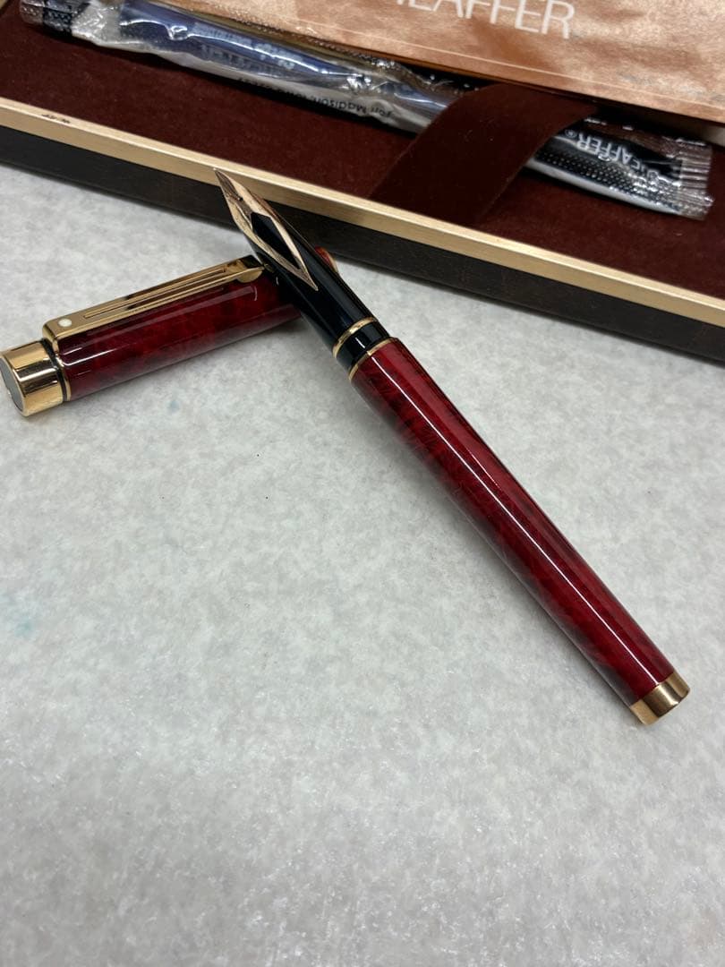 未使用/SHEAFFER/シェーファー/万年筆/タルガ/ペン先14K/585