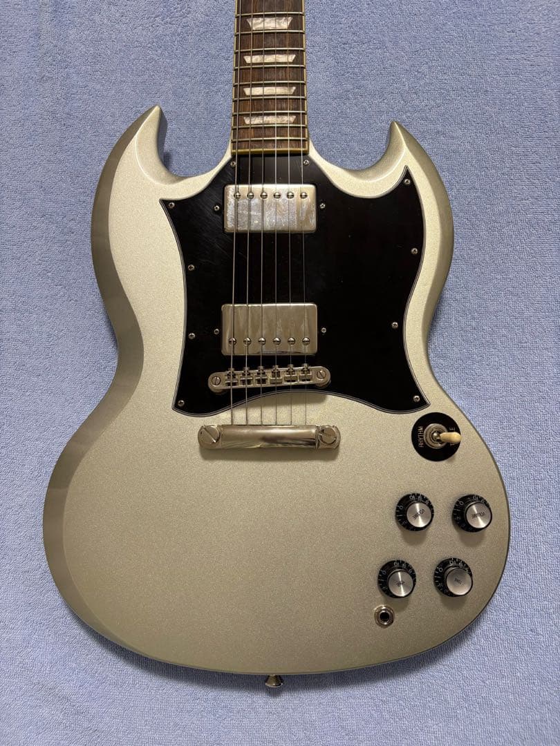 Epiphone SG Standard シルバー 2024年製 ソフトケース付