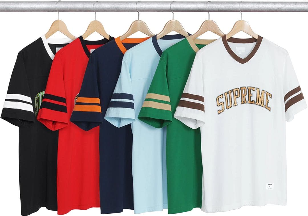 シュプリーム SUPREME Glitter Arc Football Top
