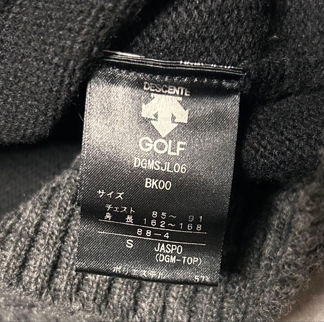 DESCENTE GOLF デサントゴルフウェア ハイネック ニットセーター　S
