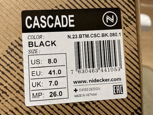 定価￥47,300 2024 ナイデッカー CASCADE カスケード 26cm
