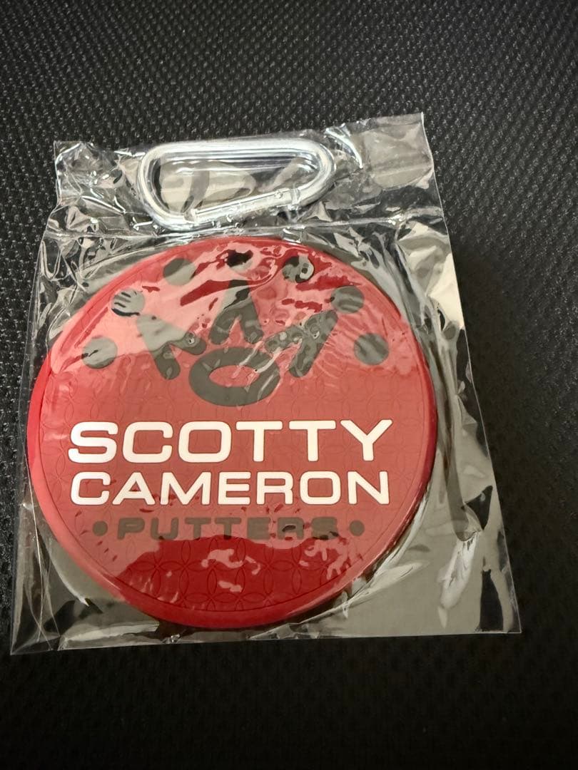 値下げ　Scotty Cameron パッティングディスク　新品未使用　赤黒