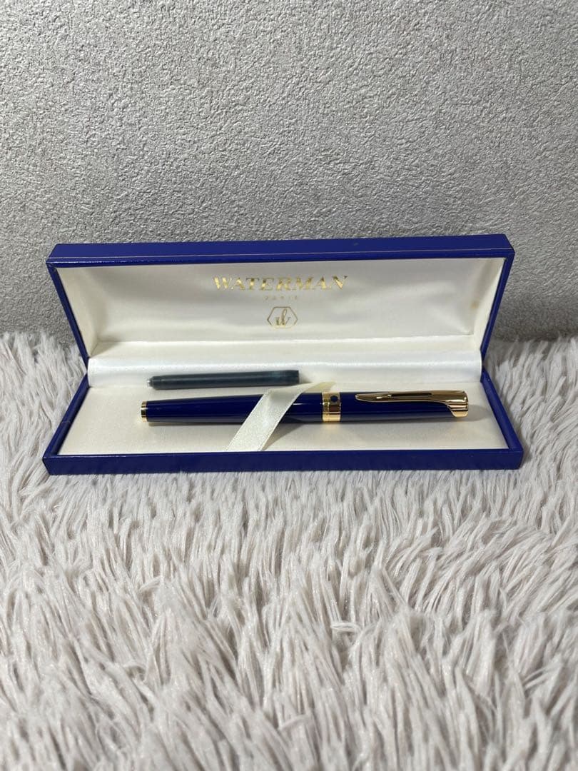 【18金】WATERMAN 万年筆 美品 ルマン100