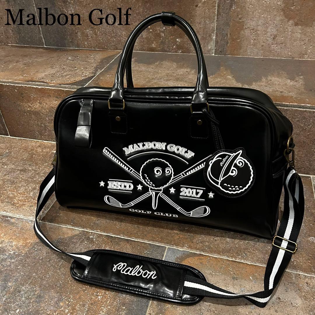Malbon Golf ボストンバッグ ショルダー付き