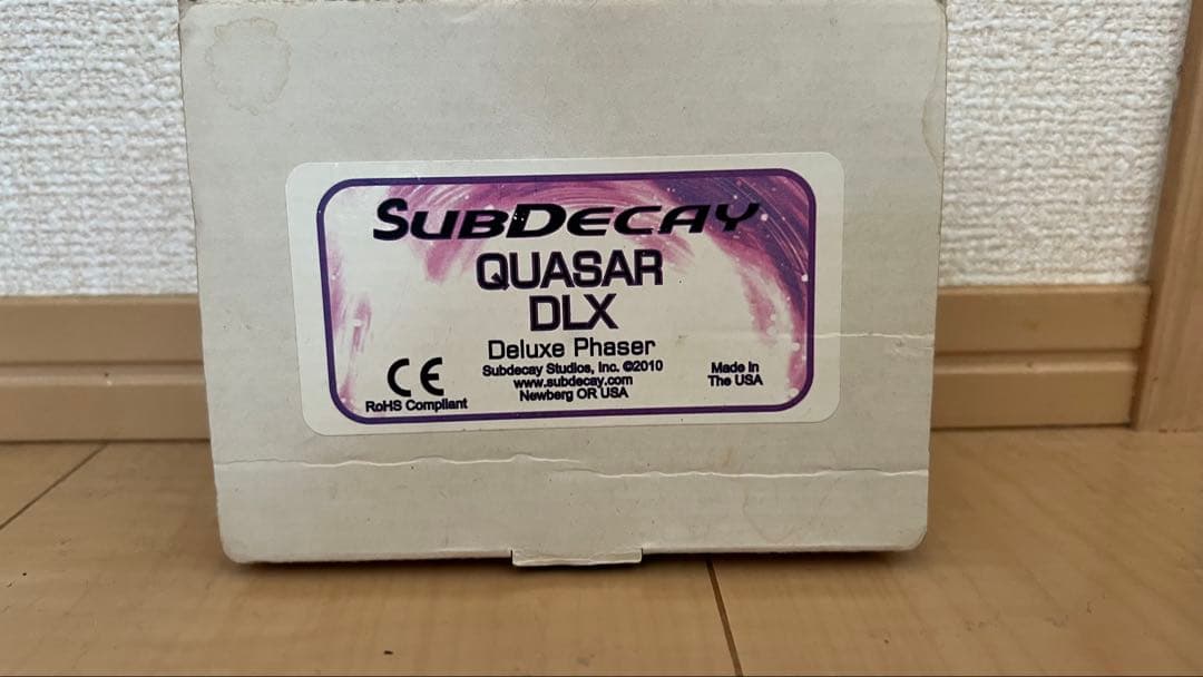 Subdecay Quasar DLX 箱、付属品付き フェイザー