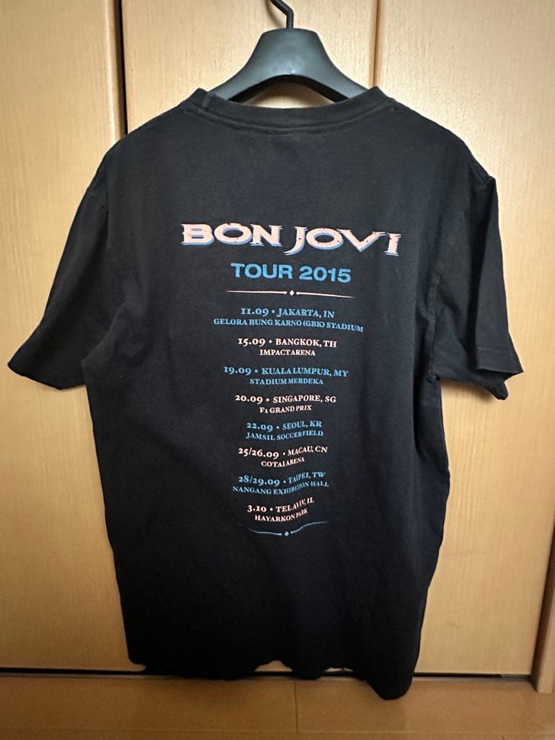 ボン・ジョヴィ TOUR 2015 レアTシャツ