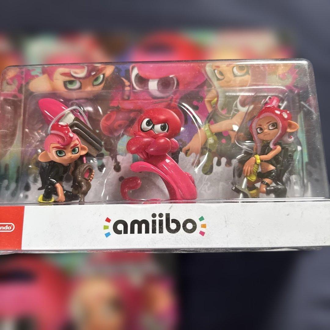 amiibo タコ トリプルセット 5セット 海外版 新品未開封