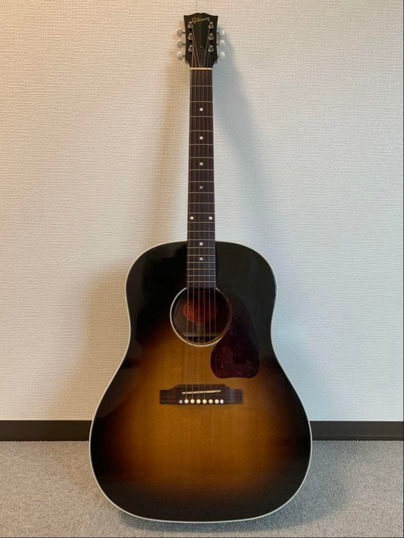 【美品】Gibson j-45 アコギ　ハードケース、サウンドホール付き
