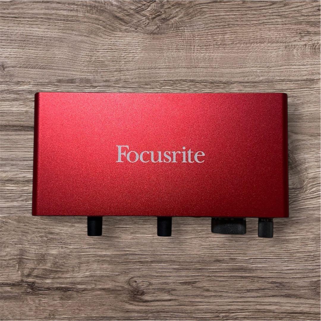 【即日発送‼️】Focusrite Scarlett 2i2 (gen. 3)