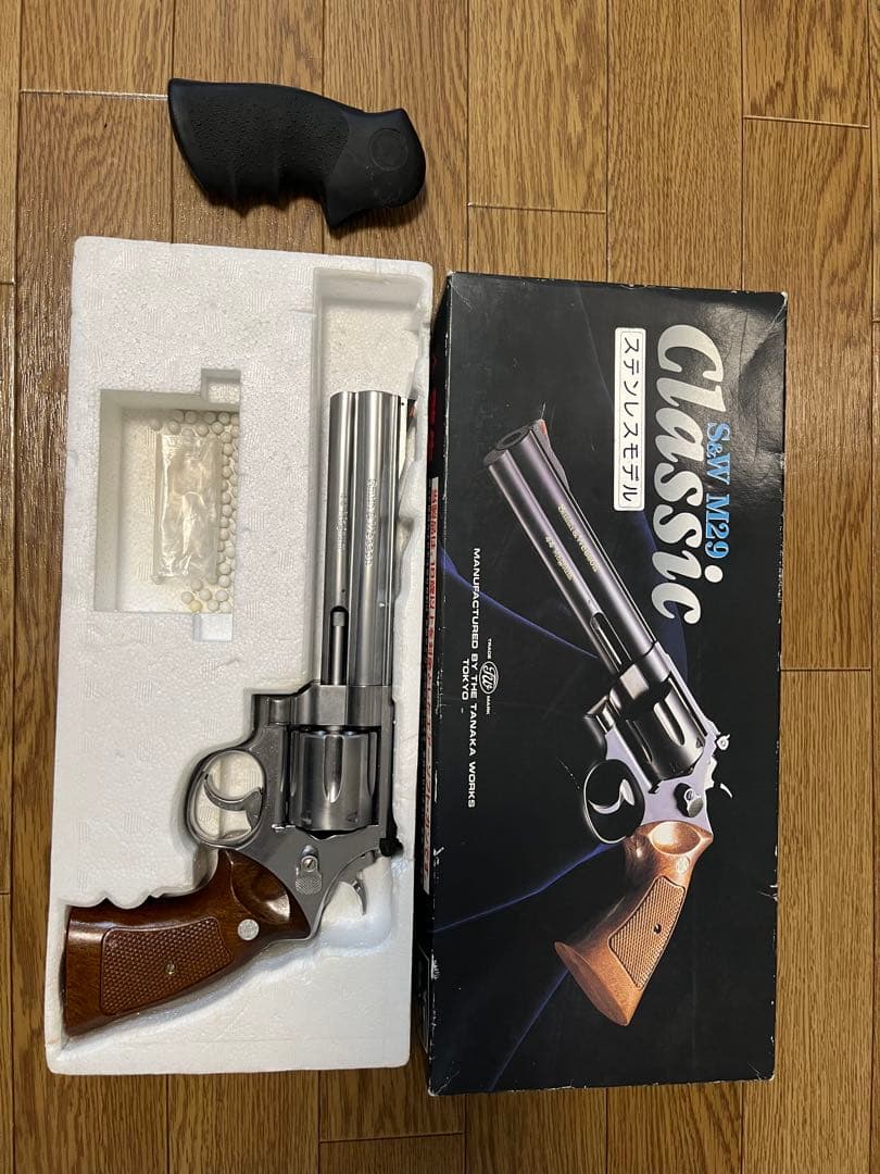 S&W M29 Classic リボルバー シルバー　東京マルイ　ターゲット付