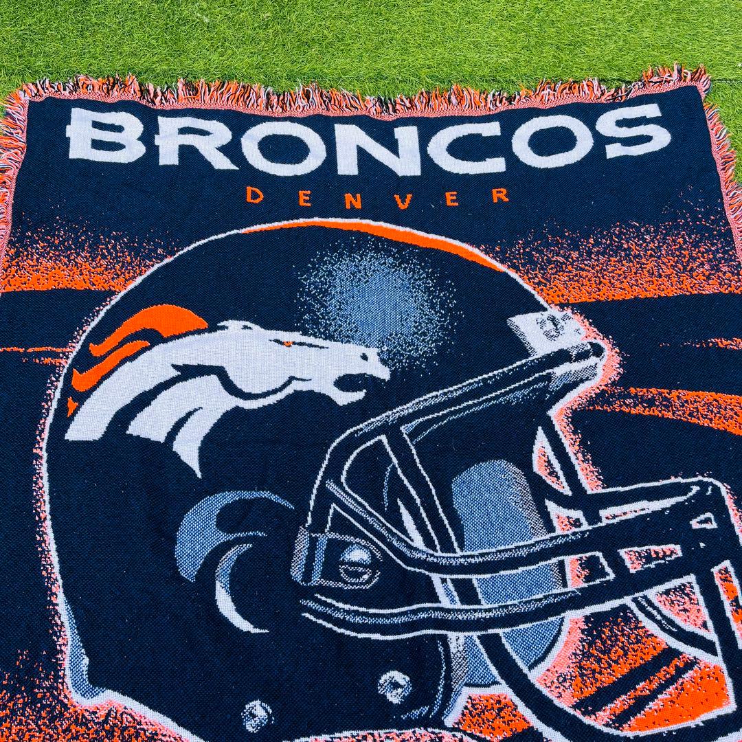 【rug】BRONCOS NFL アメフト チーム DENVER ラグ マット