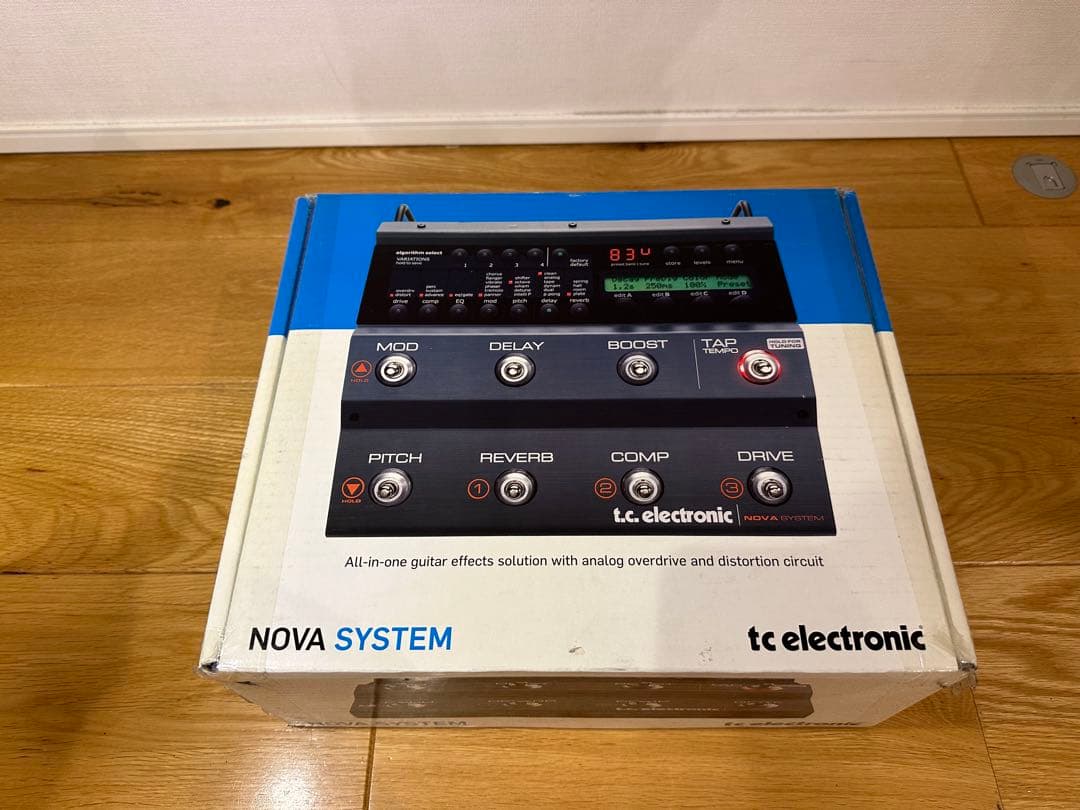★程度良好★送料無料T.C. Electronic NOVA SYSTEM