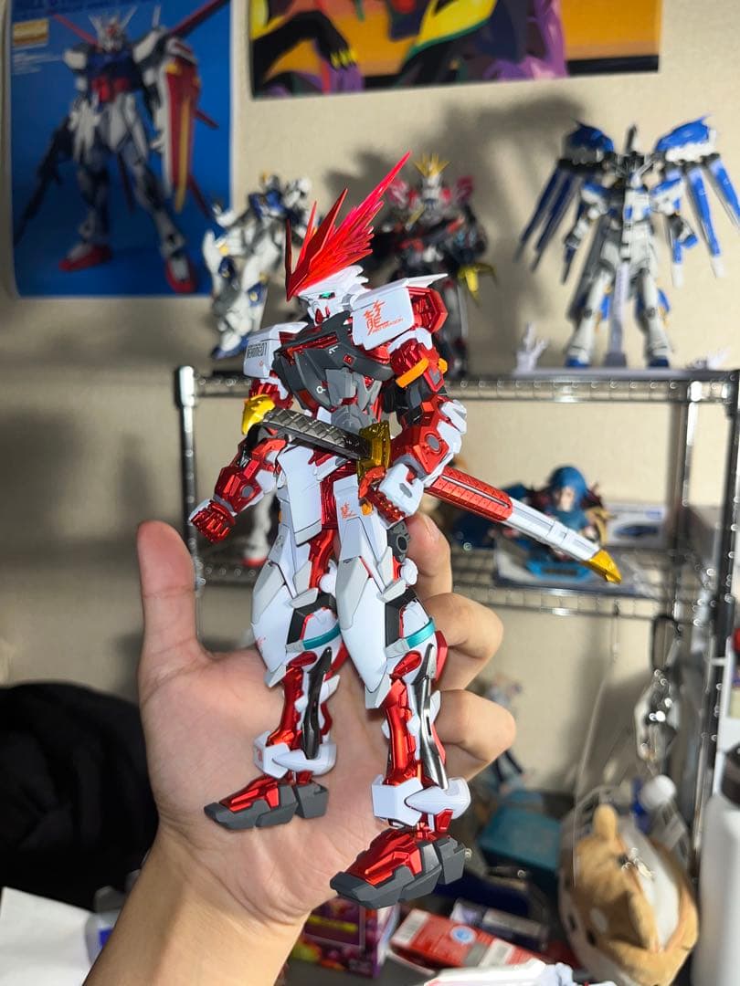 MG アストレイ レッドドラゴン 全塗装完成品
