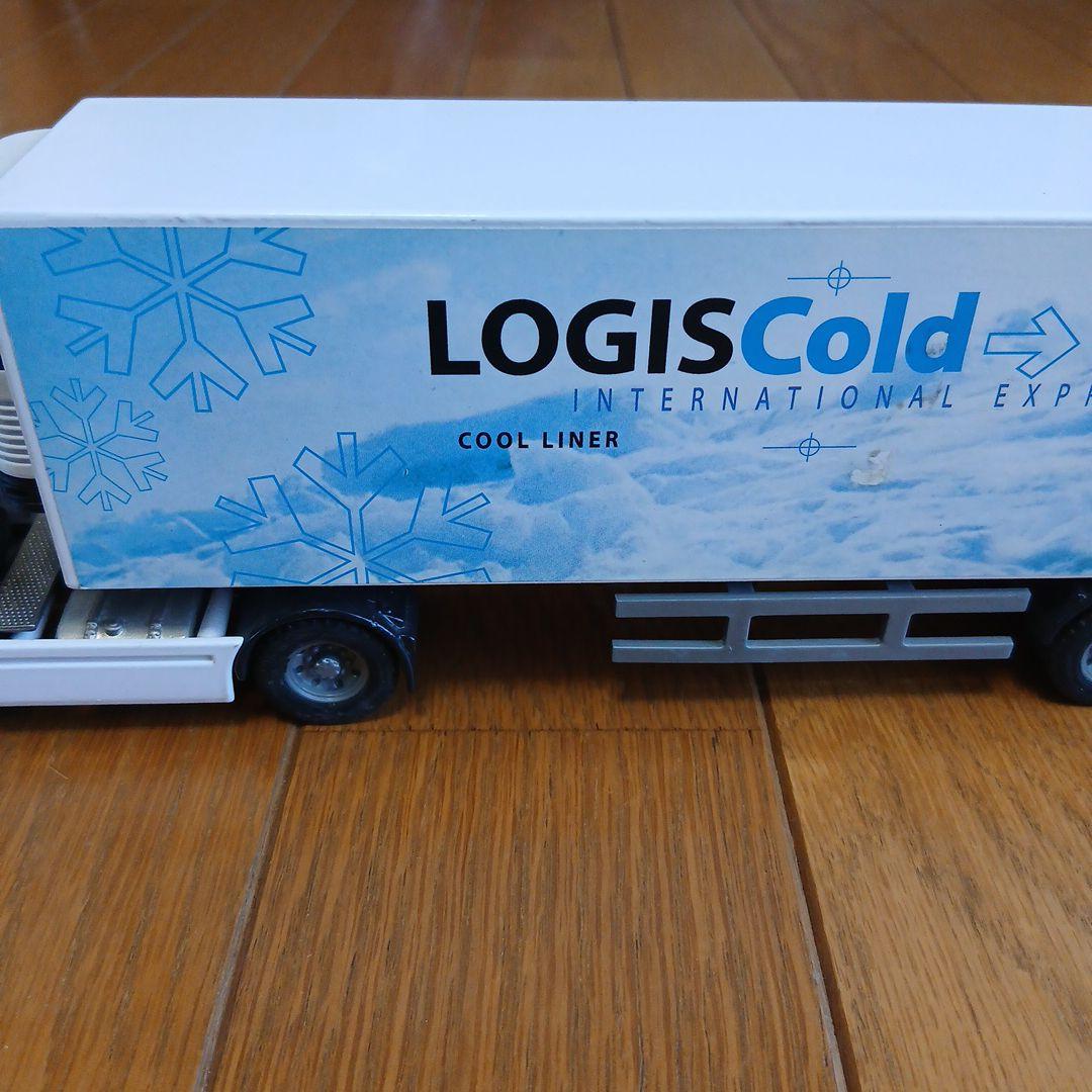 1/50 LOGIScold ダイキャスト製 冷凍トレーラートラック ミニカー