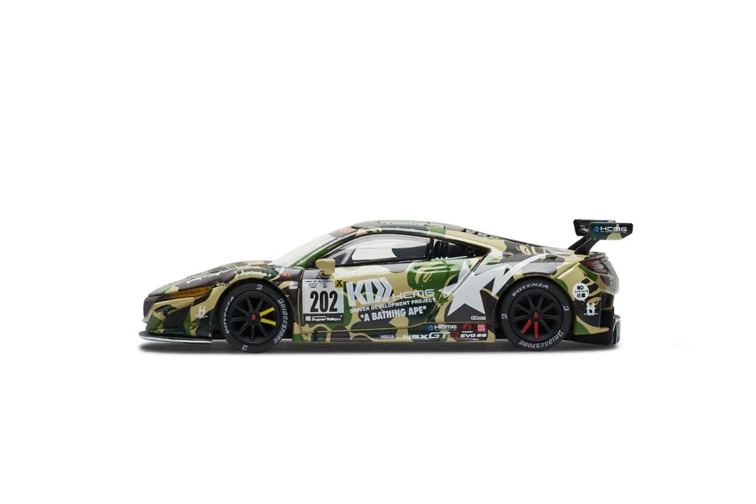 BAPE POPRACE HONDA NSX GT3 レシート付き