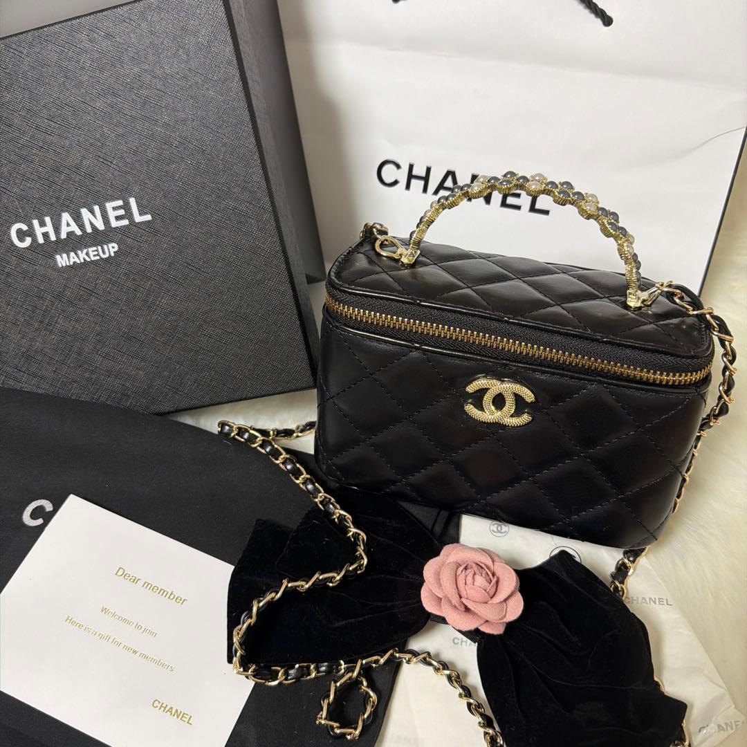CHANEL(シャネル)ノベルティ★バニティ型 ミニショルダーバッグ★即発★箱付