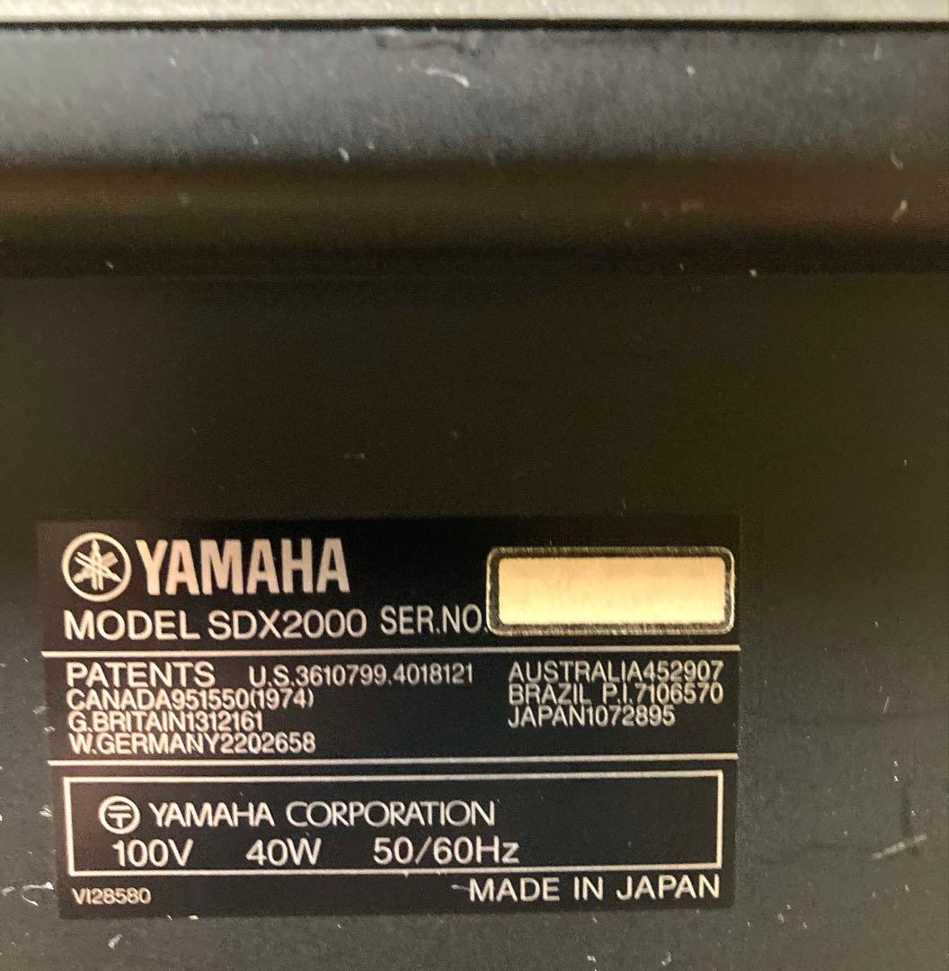 YAMAHA SDX2000 ソフトケース付き
