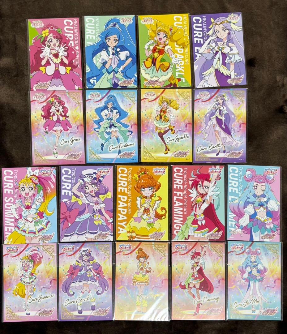 プリキュア　プリティピックアップフェア　ポストカード