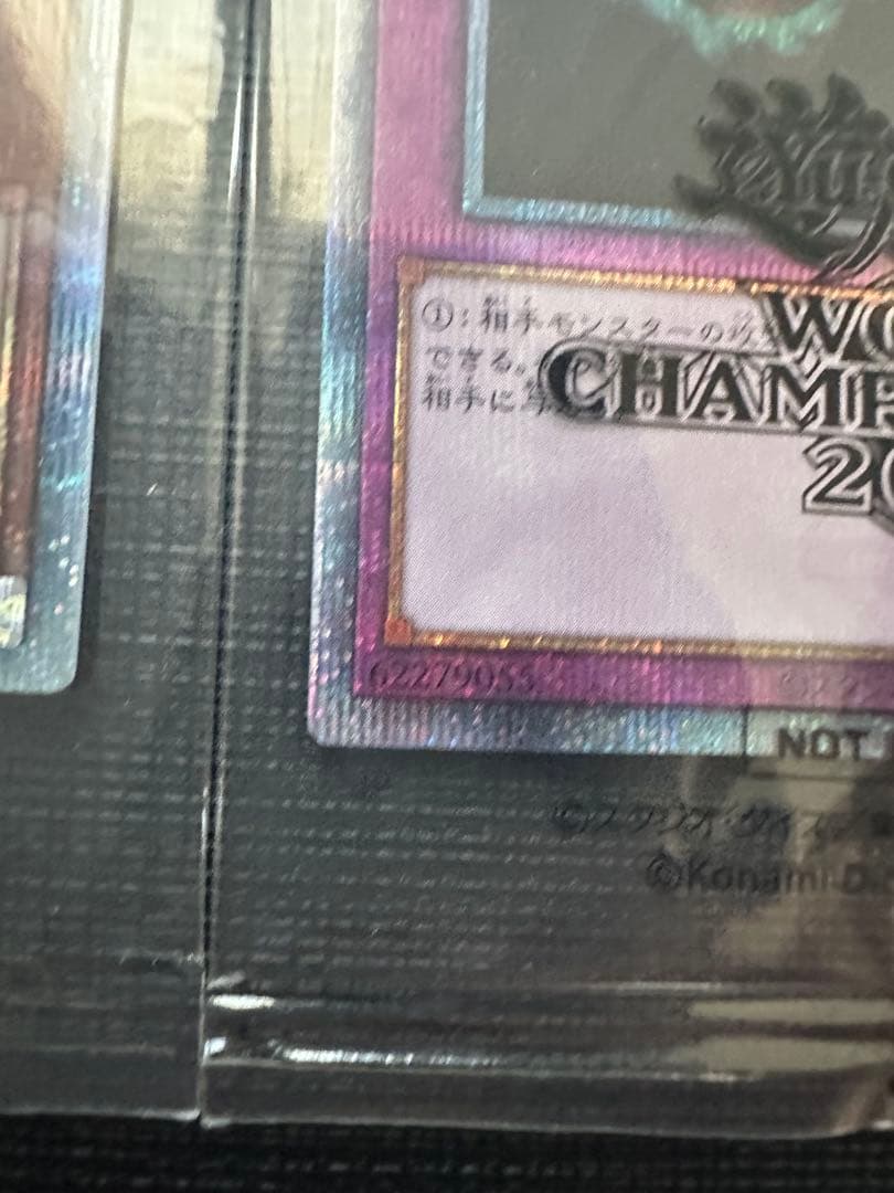 遊戯王　未開封　WCS2023 ブラックマジシャンガール　魔法の筒