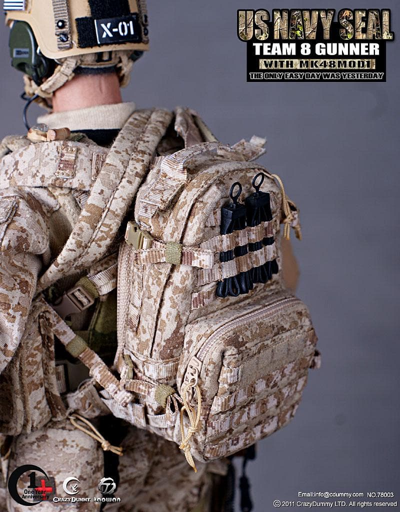 CRAZY DUMMY　US NAVY SEAL TEAM 8　78003