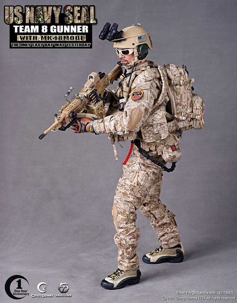 CRAZY DUMMY　US NAVY SEAL TEAM 8　78003