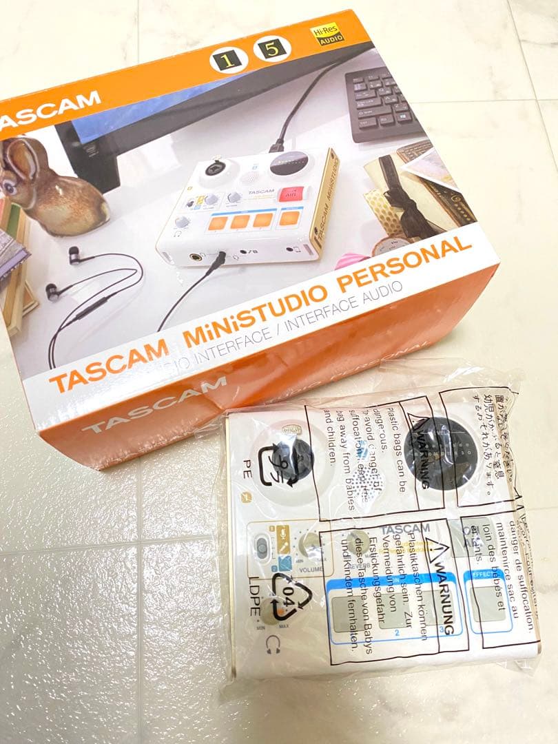 【美品】TASCAM US-32W ミキサー　配信機材