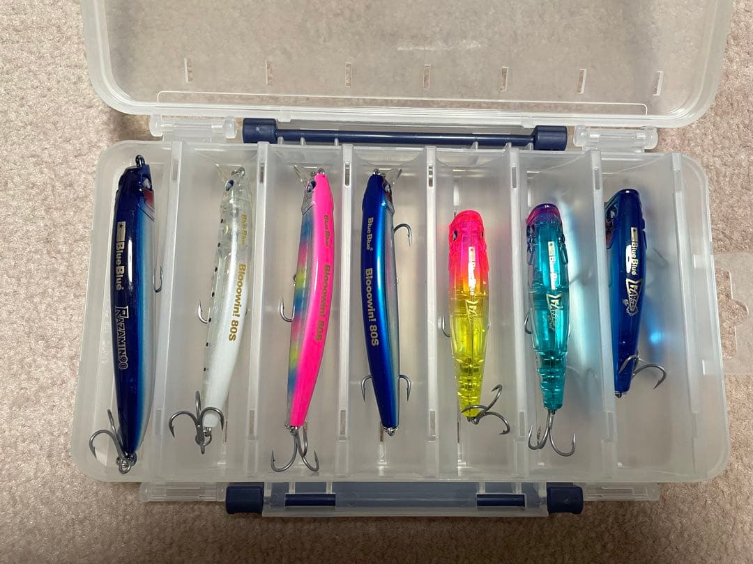 Blue Blueシーバスルアー9点セット