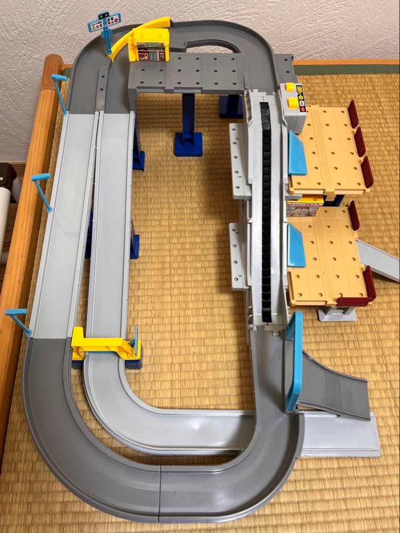 やまのぼりドライブ 高速どうろ ダブルアクショントミカビル 接続道路3点セット