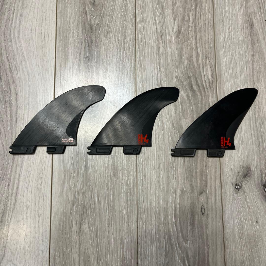 【美品】FCS2 H4 TRI FINS/エフシーエス2 H4（サイズM）