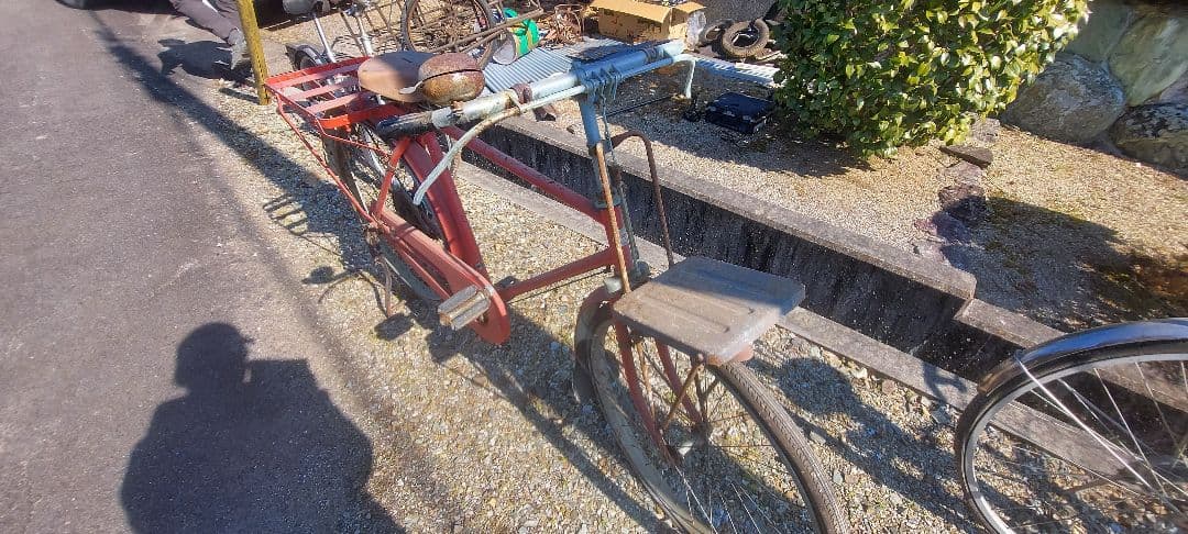 アンティーク自転車　 昭和60年製局用　昭和レトロ