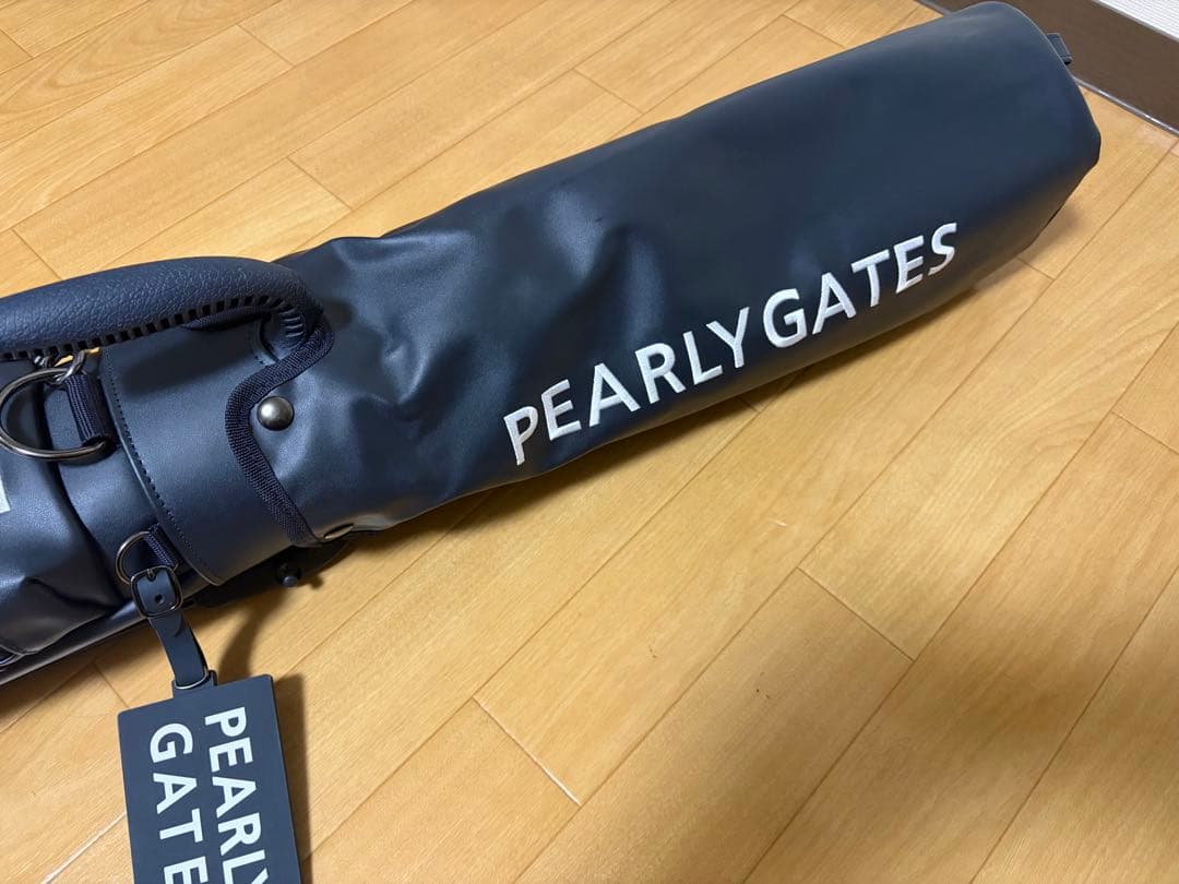 PEARLY GATES セルフスタンドバッグ ネイビー