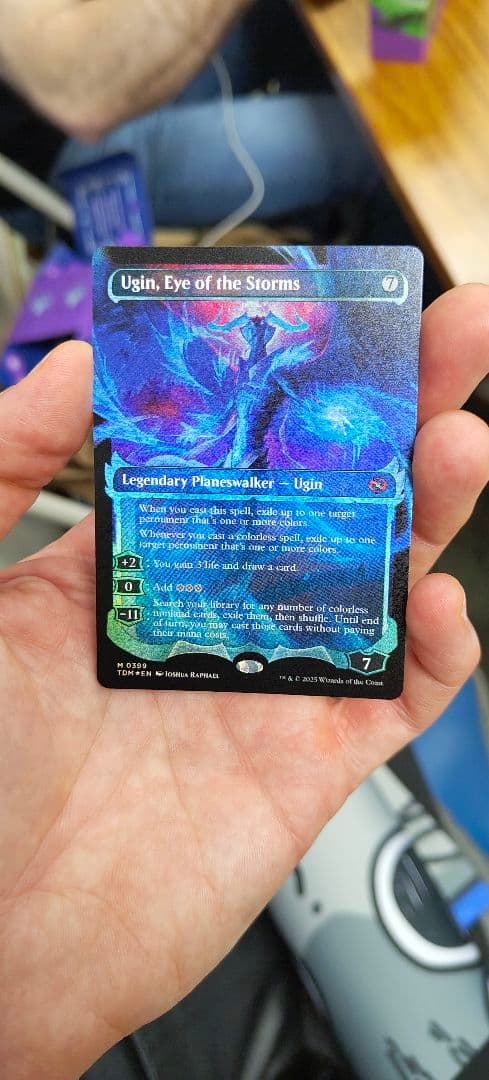 MTG ショーケース　嵐の目、ウギン 399 Foil