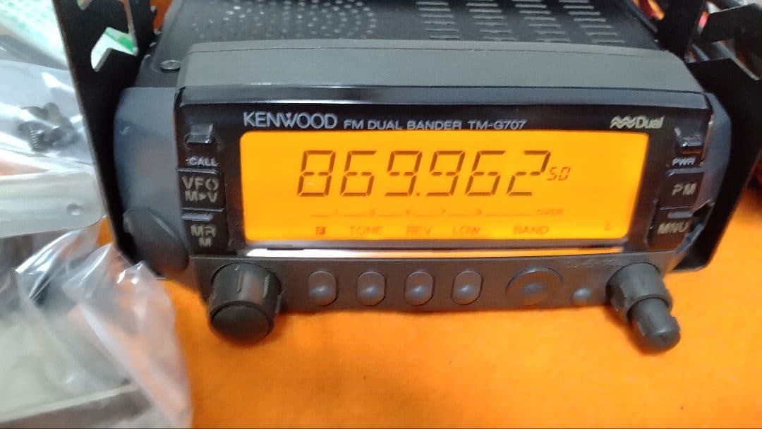 KENWOODディユアルバンドTM-707S 付属品あり…動作品