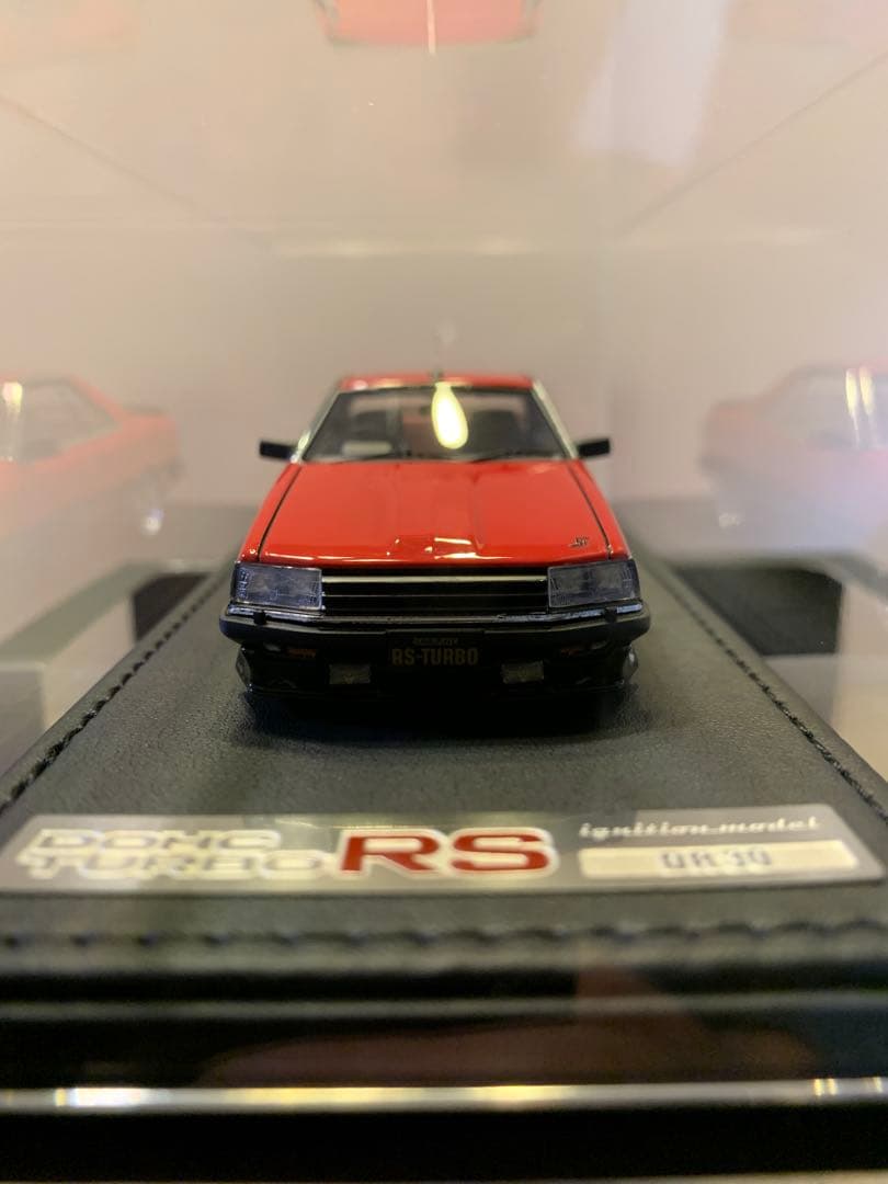 イグニッションモデル　1/43 スカイライン　RSターボ　R30 レッド