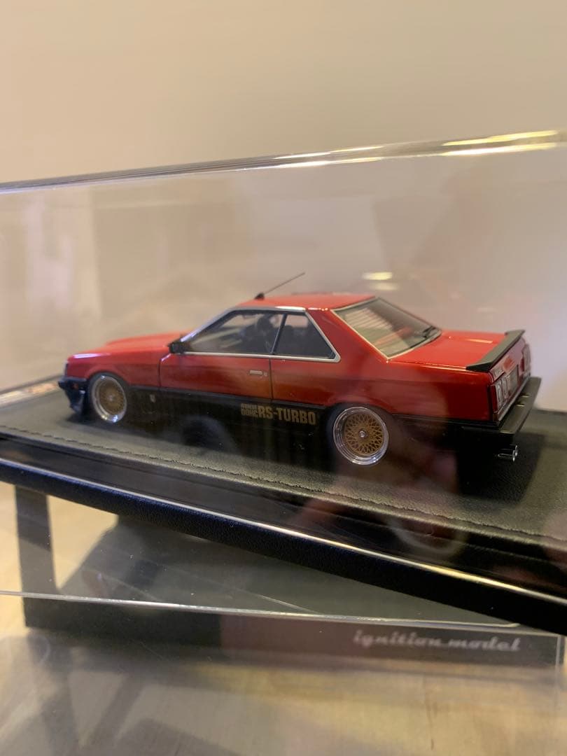 イグニッションモデル　1/43 スカイライン　RSターボ　R30 レッド