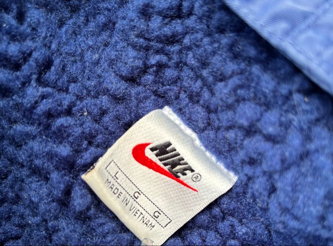 ウェア 90s nike bench coat archive navy color