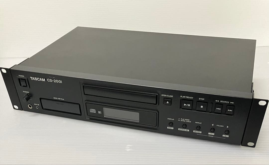 値下　TASCAM CD-200i CDプレーヤー /iPodドック