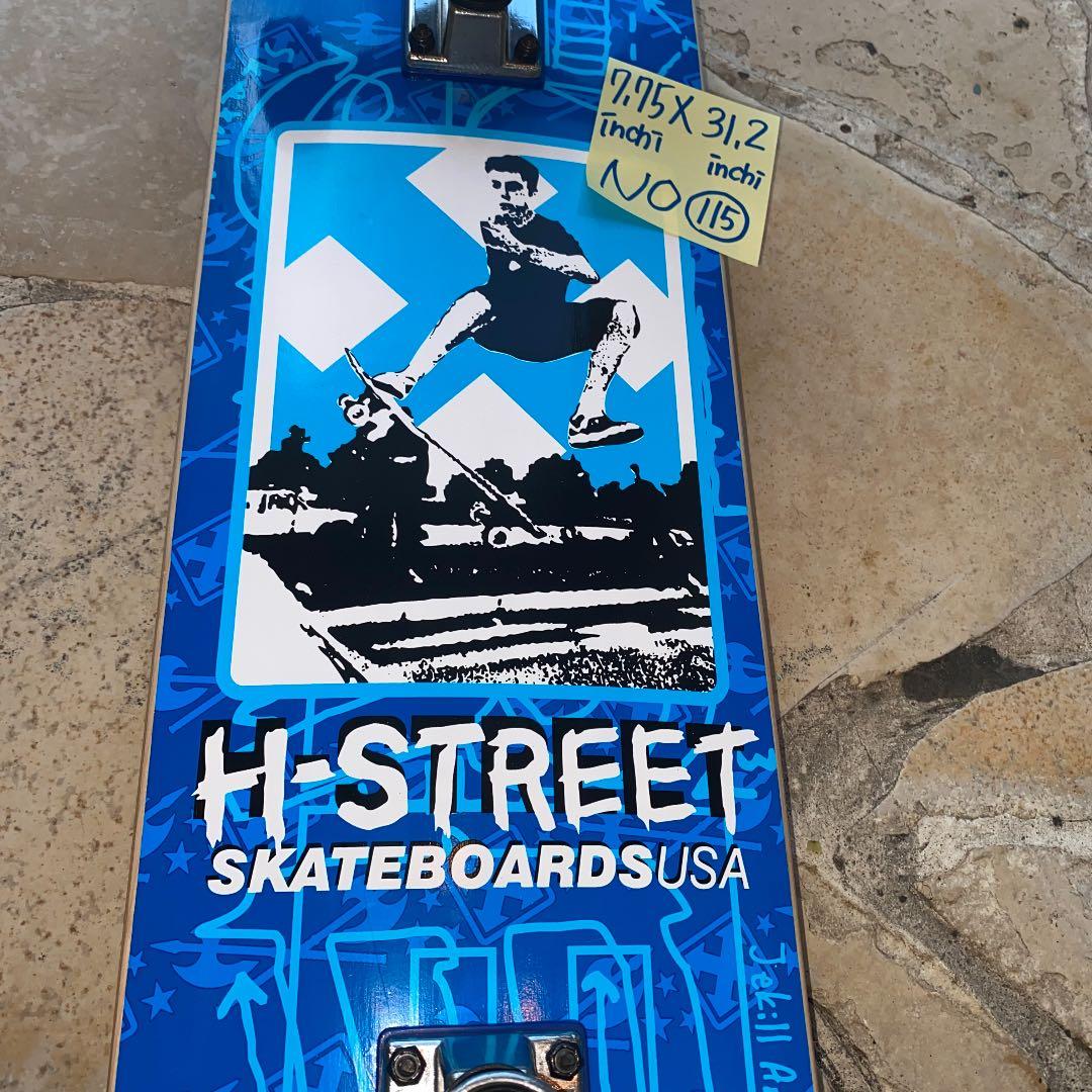 H-STREET SKATEBOARD USA スケボー　コンプリート　デッキ