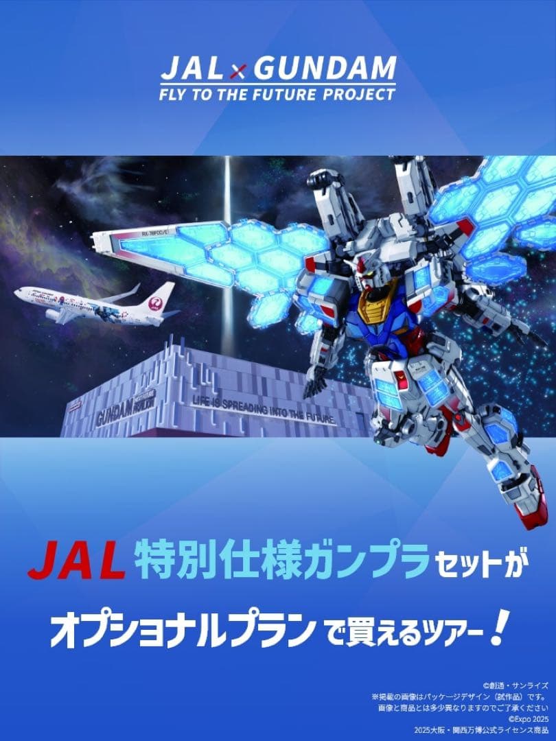 RX-78F00/E ガンダム JALコラボ 特別仕様　非売品フライトタグ付き