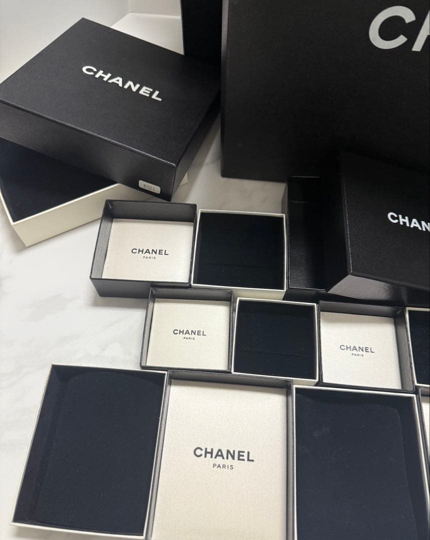 CHANEL 空箱　アクセサリー　BOX 空箱　13個　セット売り　まとめ売り