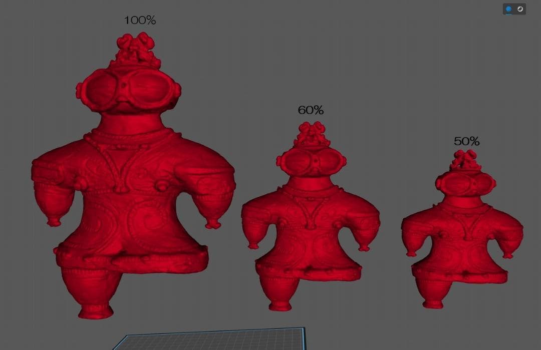 ★遮光器土偶3/5精密複製品★