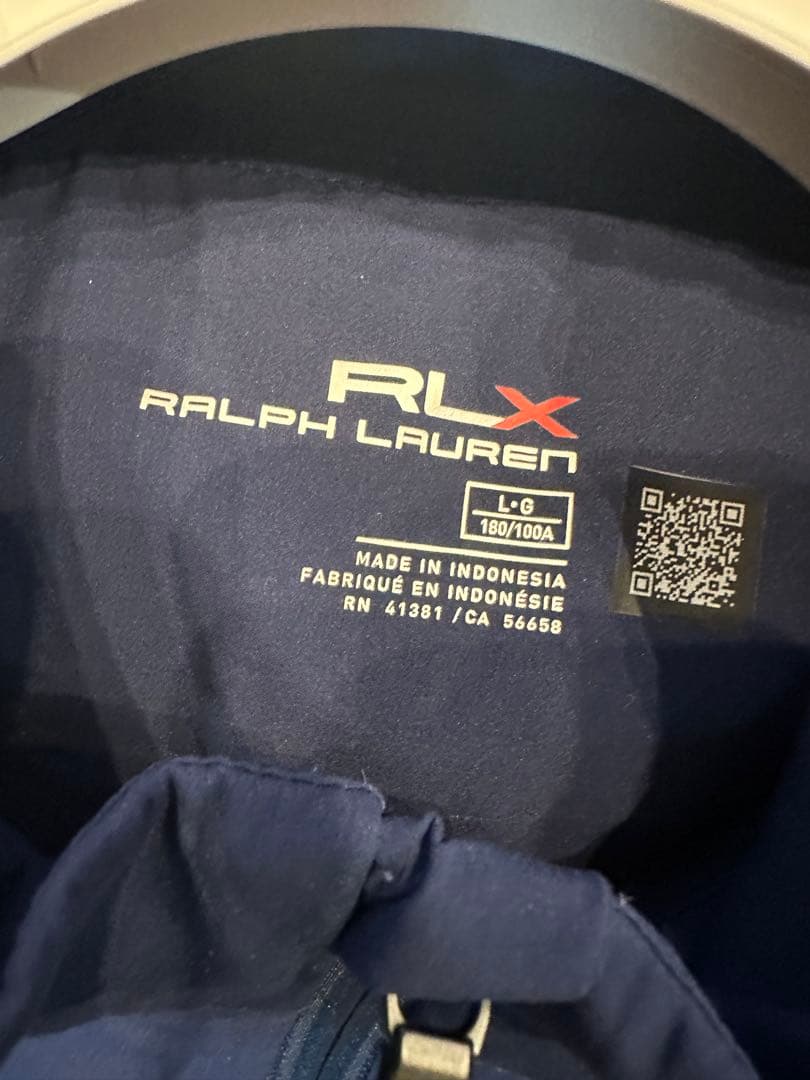 【美品】 RLX RALPH LAUREN パフォーマンスフーデッドジャケット