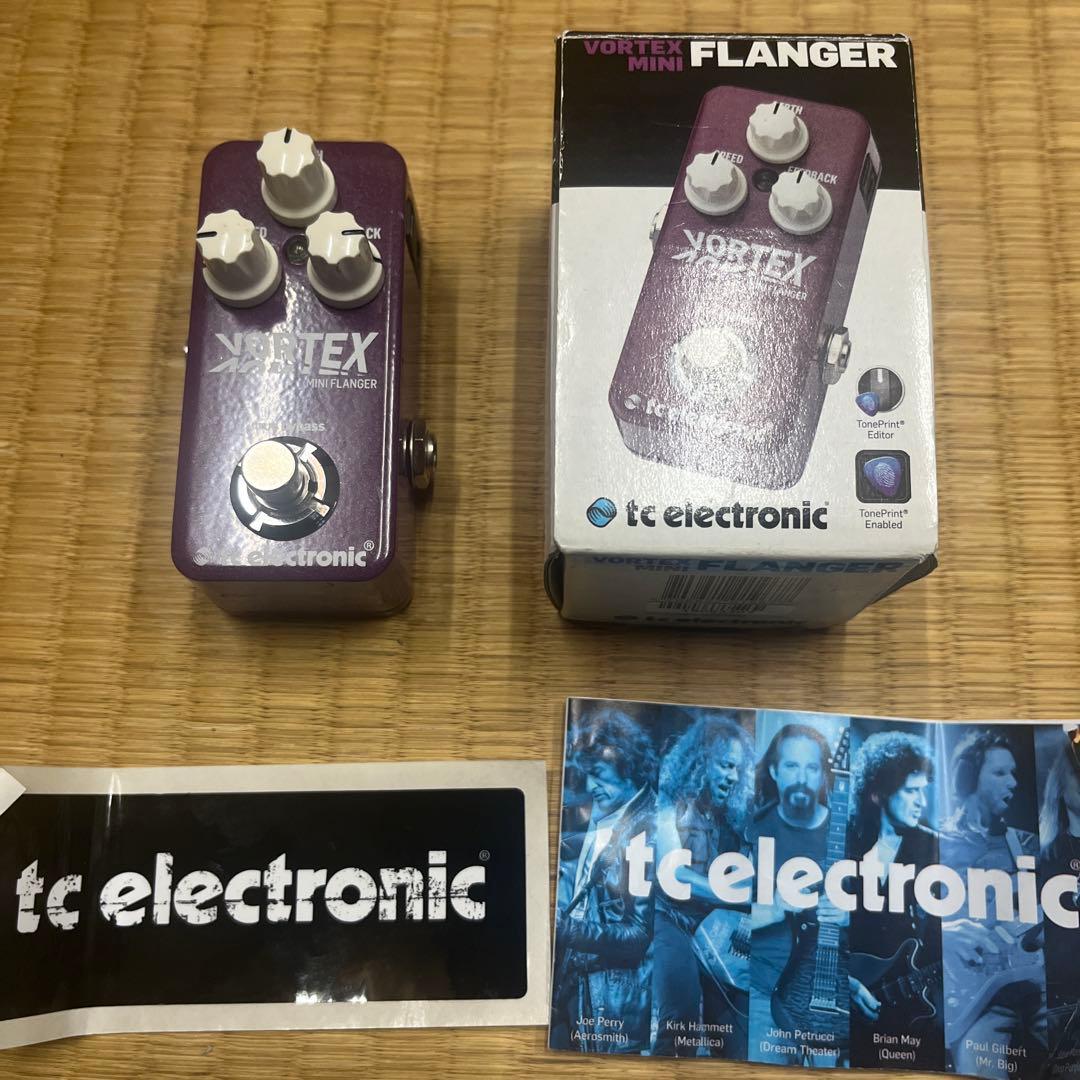希少　tc electronic Vortex Mini Flanger 箱有