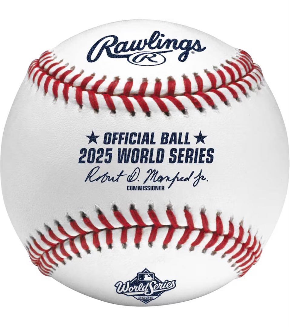 Rawlings 2025年ワールドシリーズ公式ボール