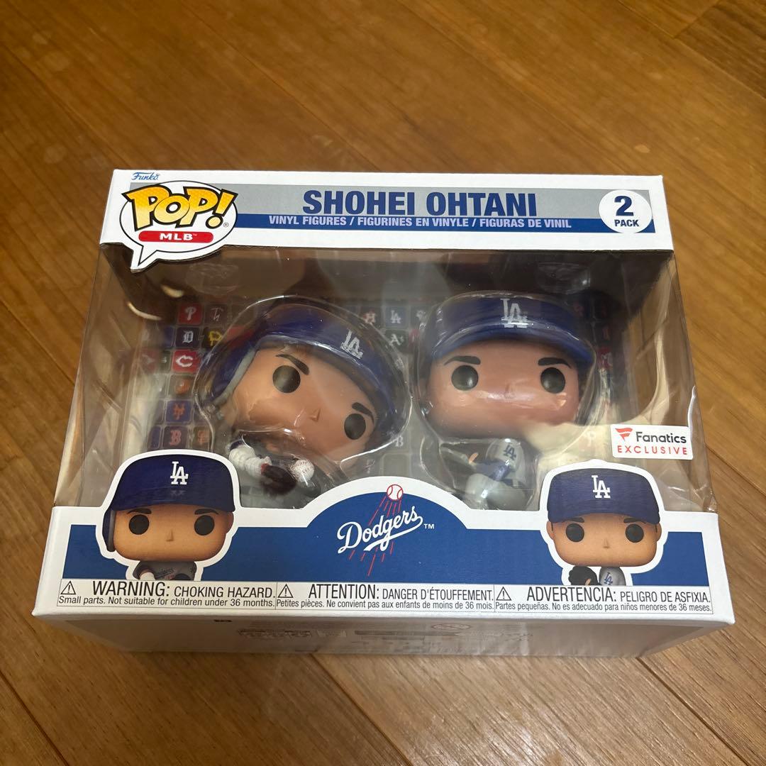 大谷翔平　ドジャース　funko 50/50 2 PACK フィギュア