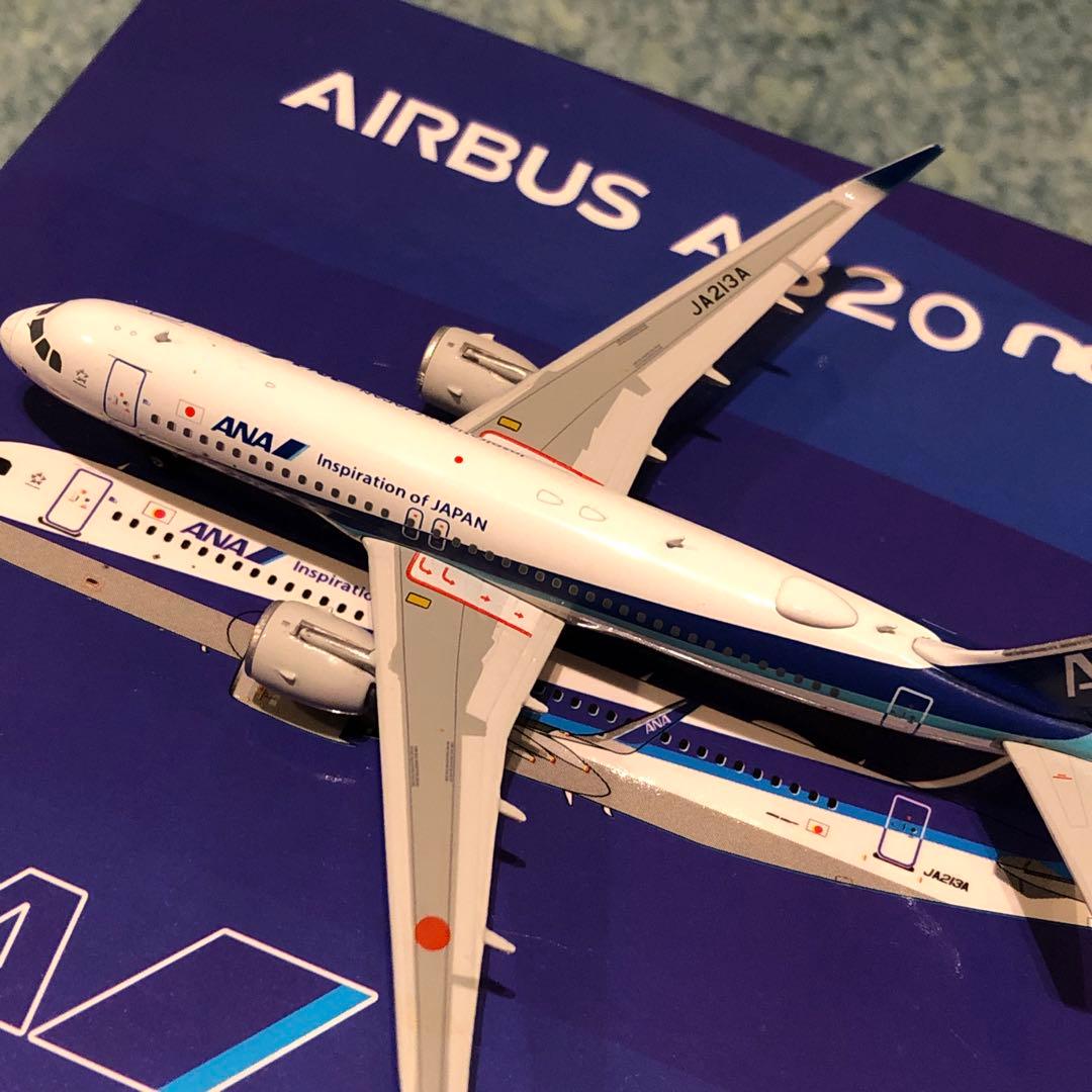 ANA A320neo JA213A 全日空 エアバス 1:400 Ph