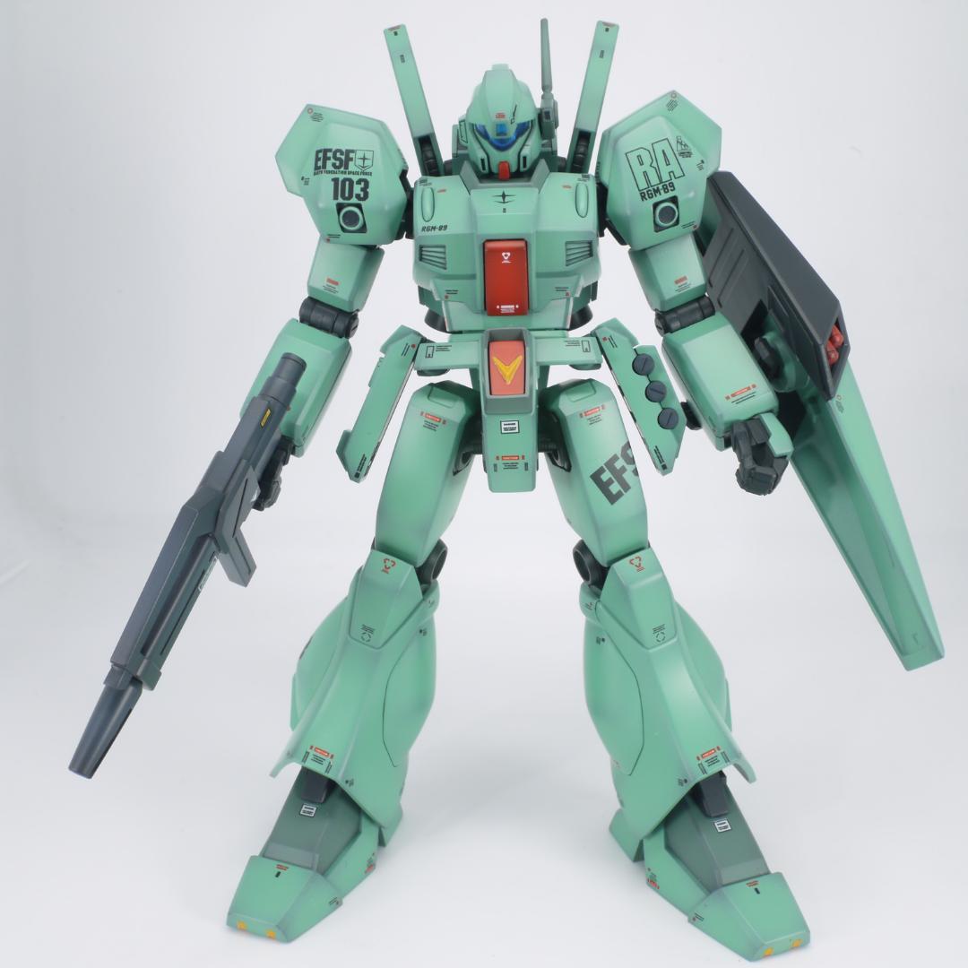 ガンプラ　HG ジェガン　全塗装　完成品