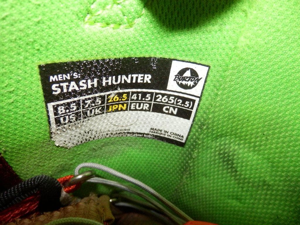 バートン スノーボードブーツ STASH HUNTER ブーツ 26.5cm