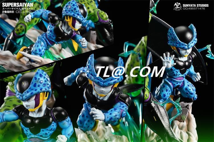 新品未開封『ドラコンボール』 　親子かめはめ波セット　ガレージキット スタチュー
