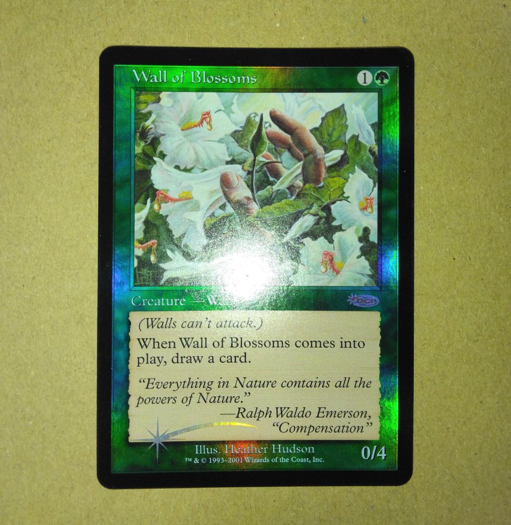 花の壁 Wall of Blossoms FNM プロモ Foil